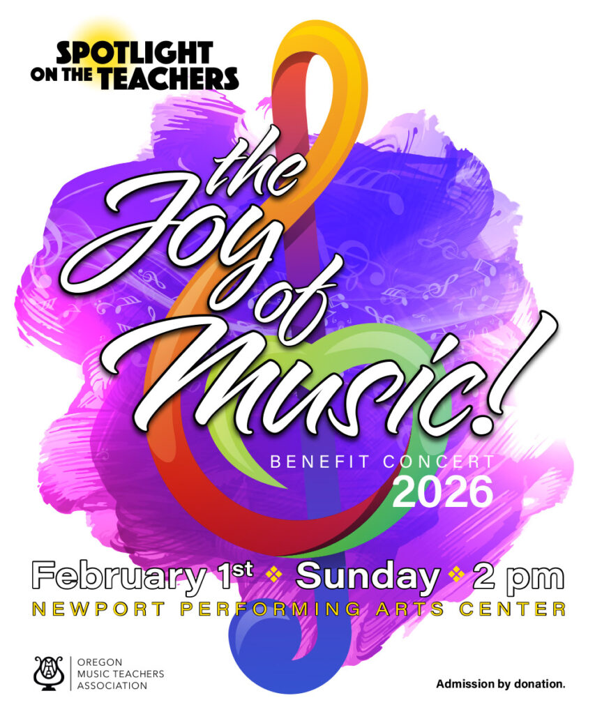 Live Concert: Spotlight on Teachers - The Joy of Music (OMTA) - Oregon ...