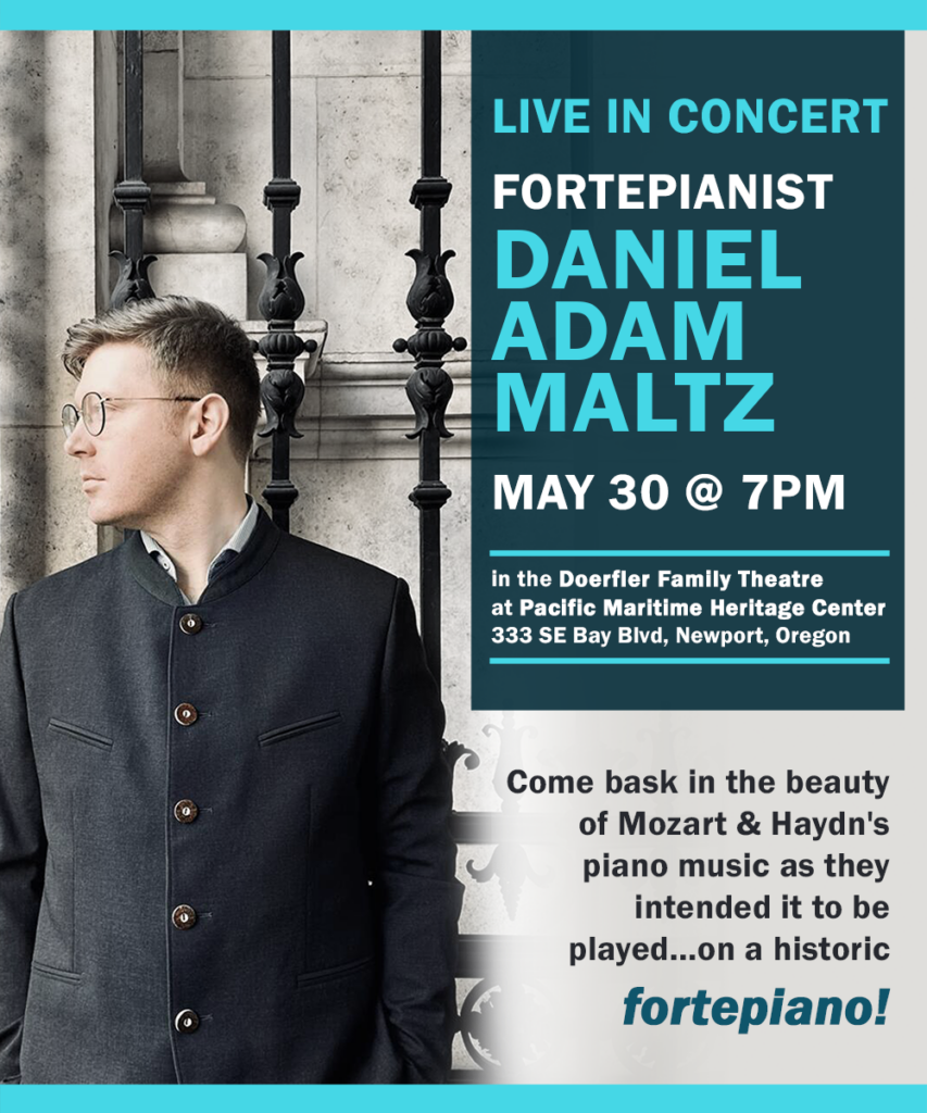 Daniel Adam Maltz - Live, In Concert - Oregon Coast Council for the Arts