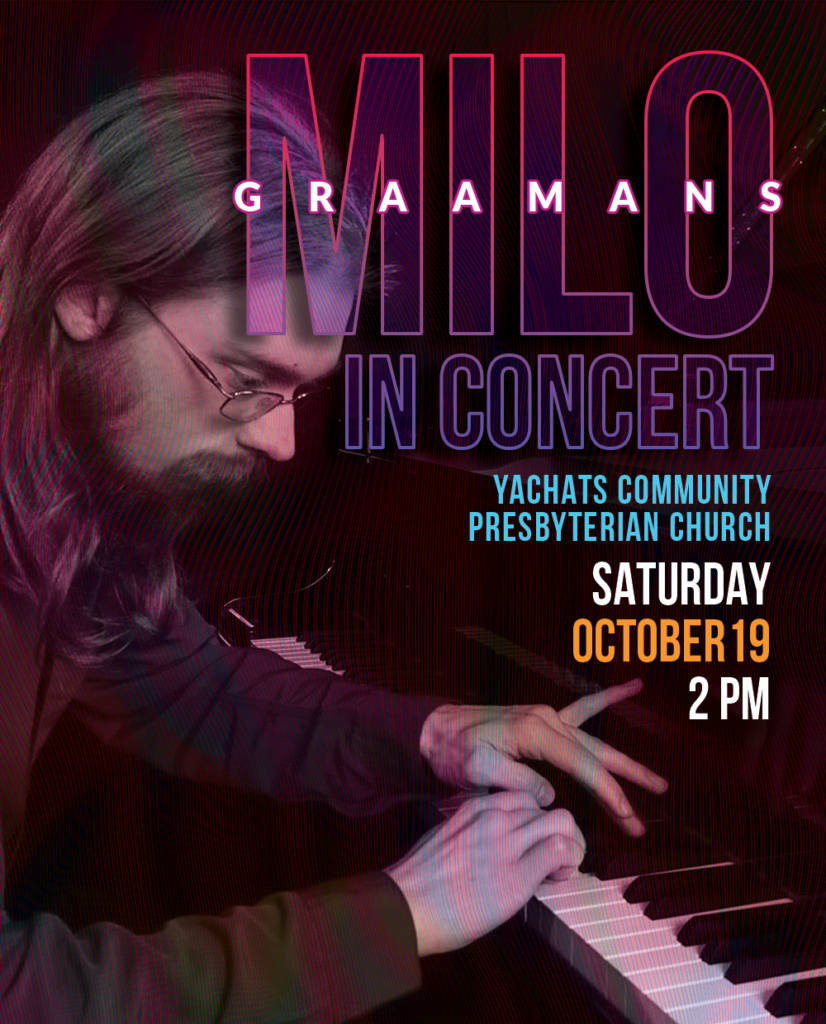 Milo Graamans - In Concert (Yachats) - Oregon Coast Council for the Arts