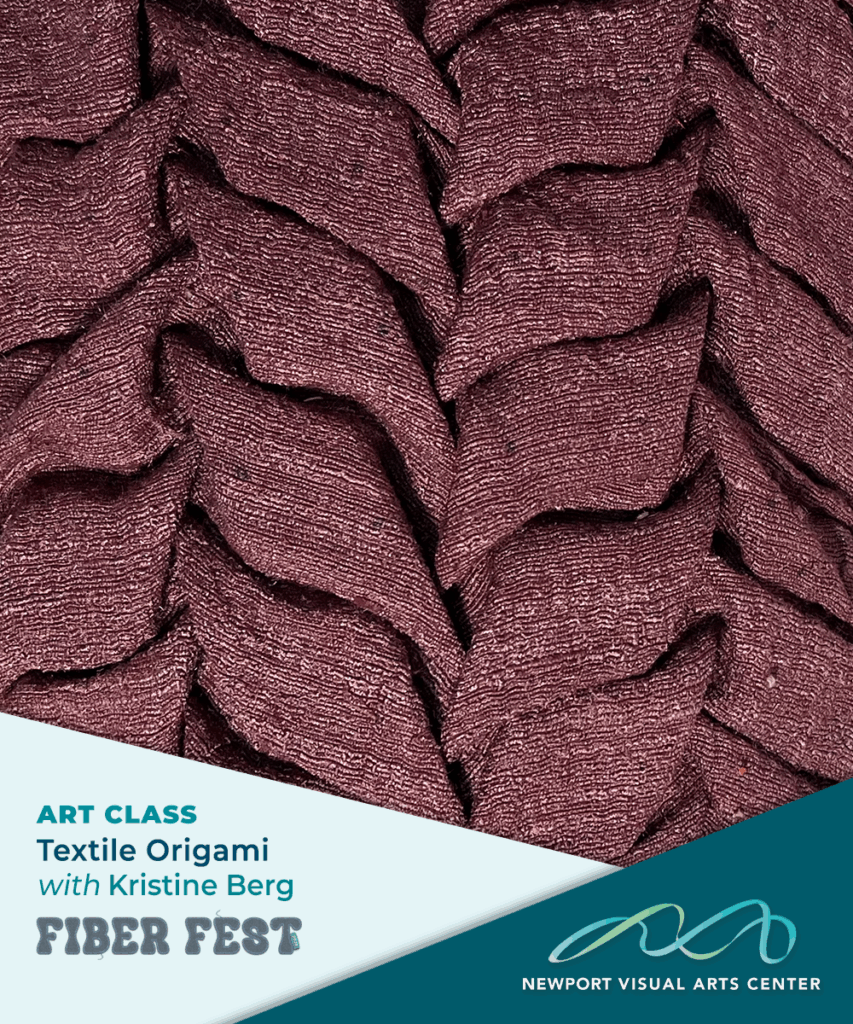 Art Class: Textile Origami with Kristine Berg (Part of FIBER FEST ...